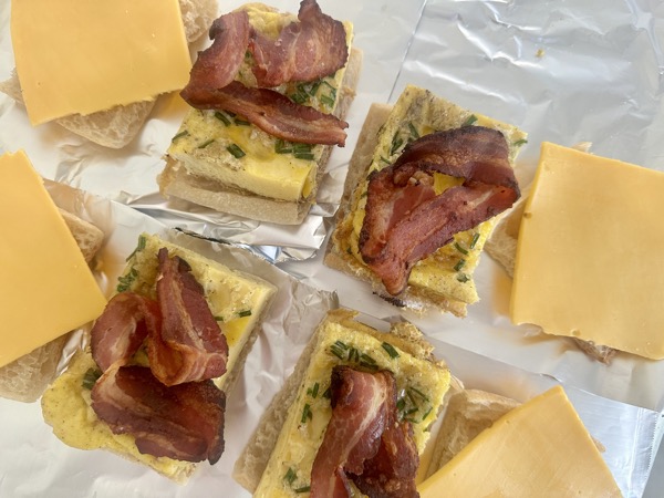 make-ahead breakfast sandwiches | Andshecooks2- Entertaining with Ease